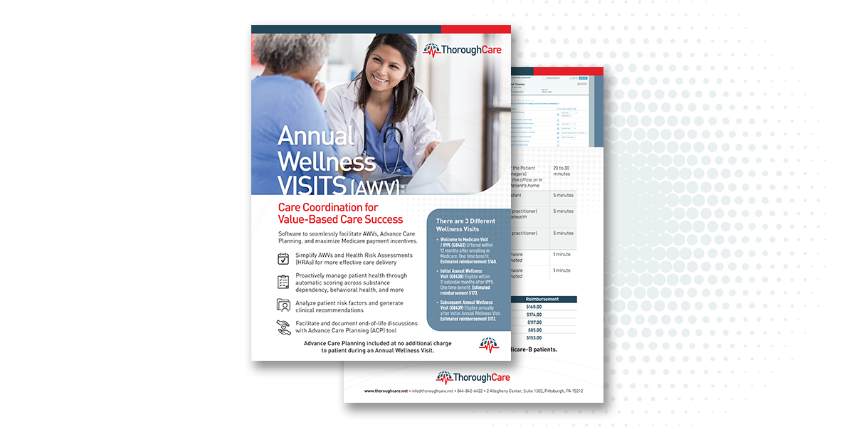 Download a Annual Wellness Visit Brochure | ThoroughCare