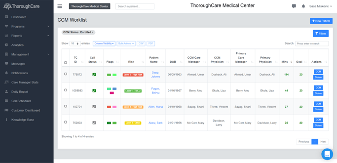 Chronic Care Management (CCM) | ThoroughCare